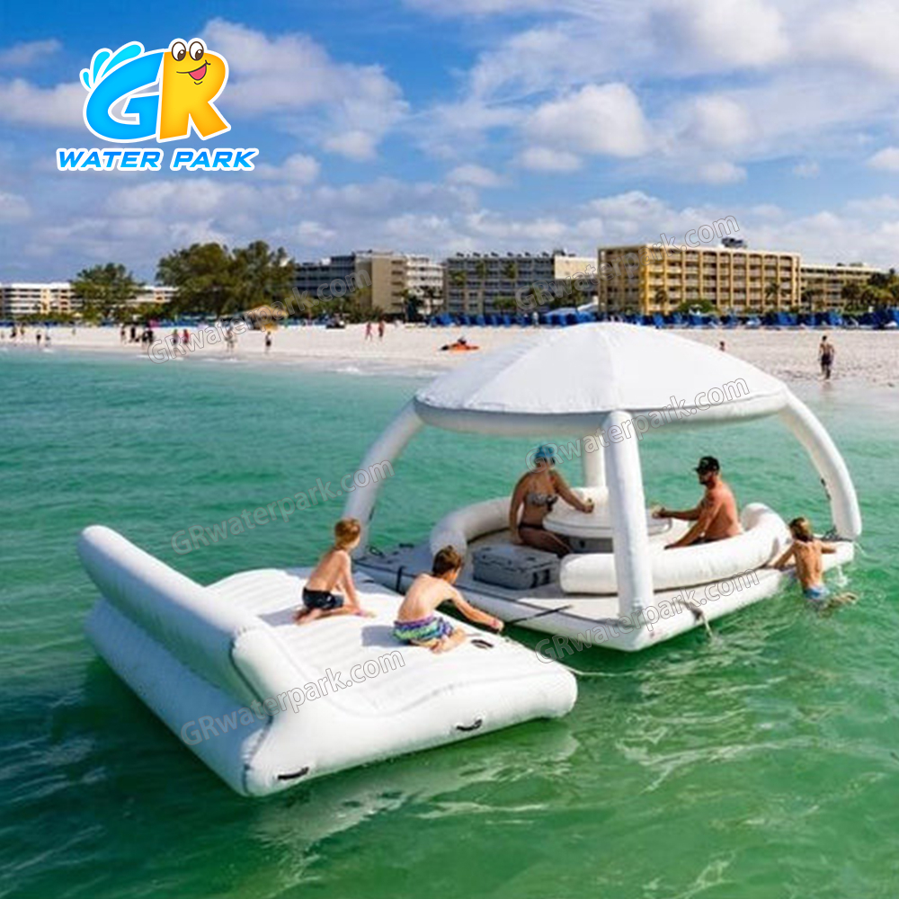 Commercial Mega and Jumbo Lounger seating Inflatable Platform ...