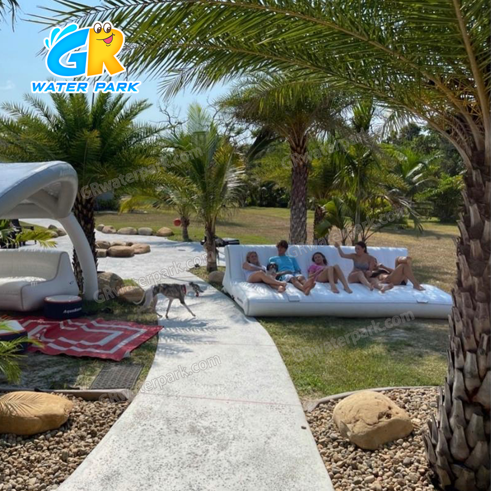 Commercial Mega and Jumbo Lounger seating Inflatable Platform ...